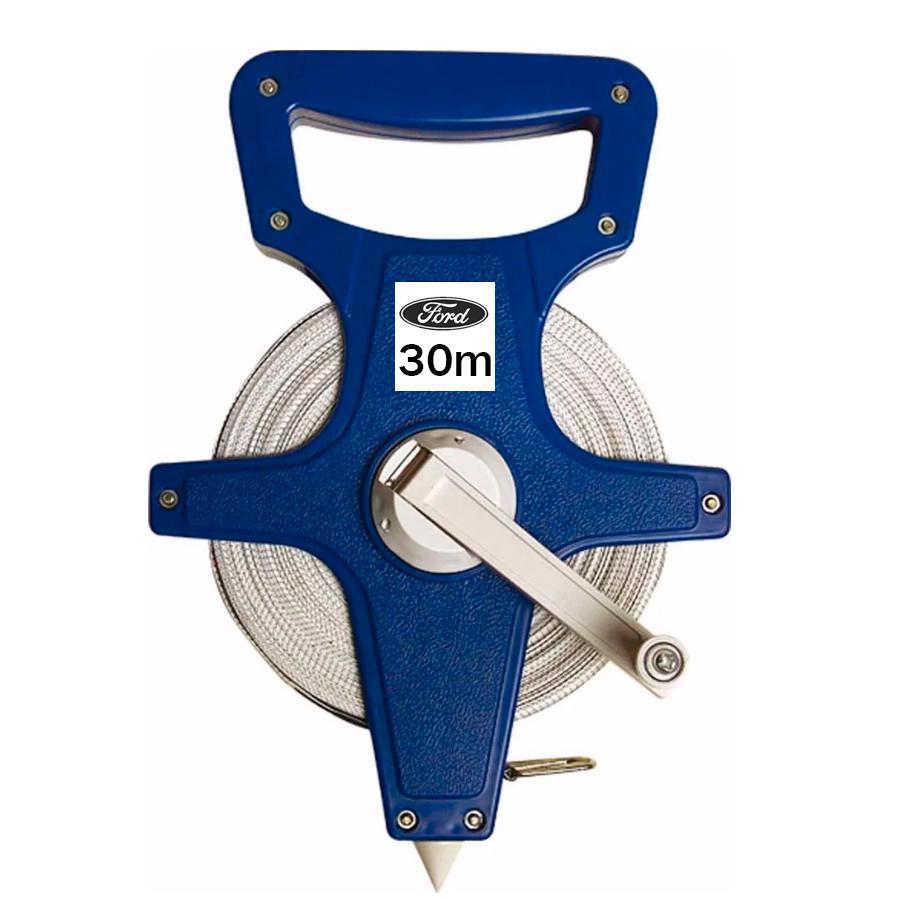 Trena Fita Metrica Fibra De Vidro Ford 30 M Com Manivela - Carrefour