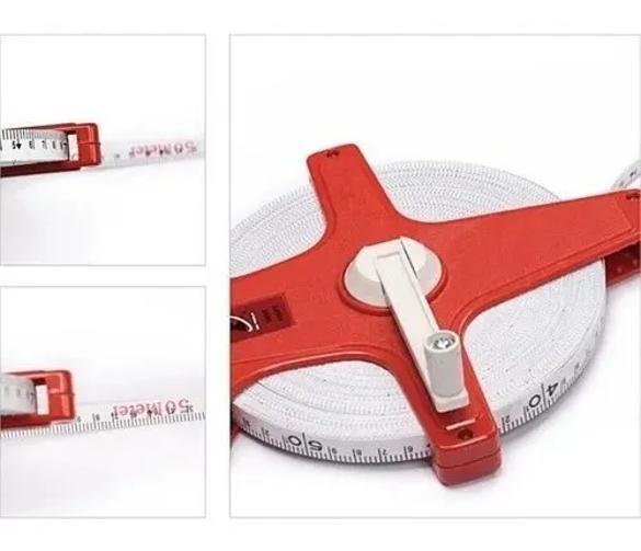 Trena Aberta Fita Fibra De Vidro 50 Metros Manivela - Carrefour