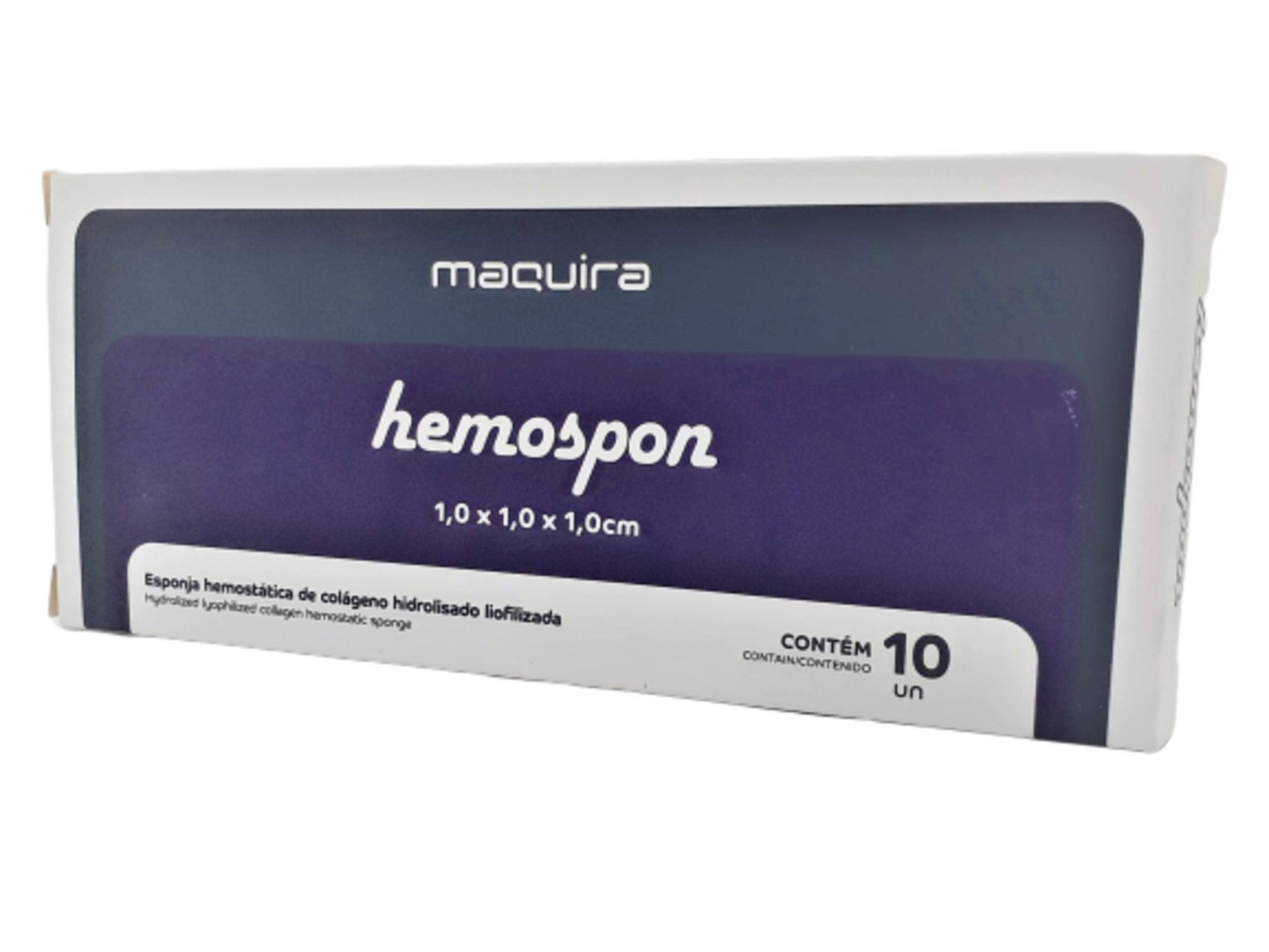 Esponja Hemostática Hemospon 10 Unidades - Maquira - Carrefour