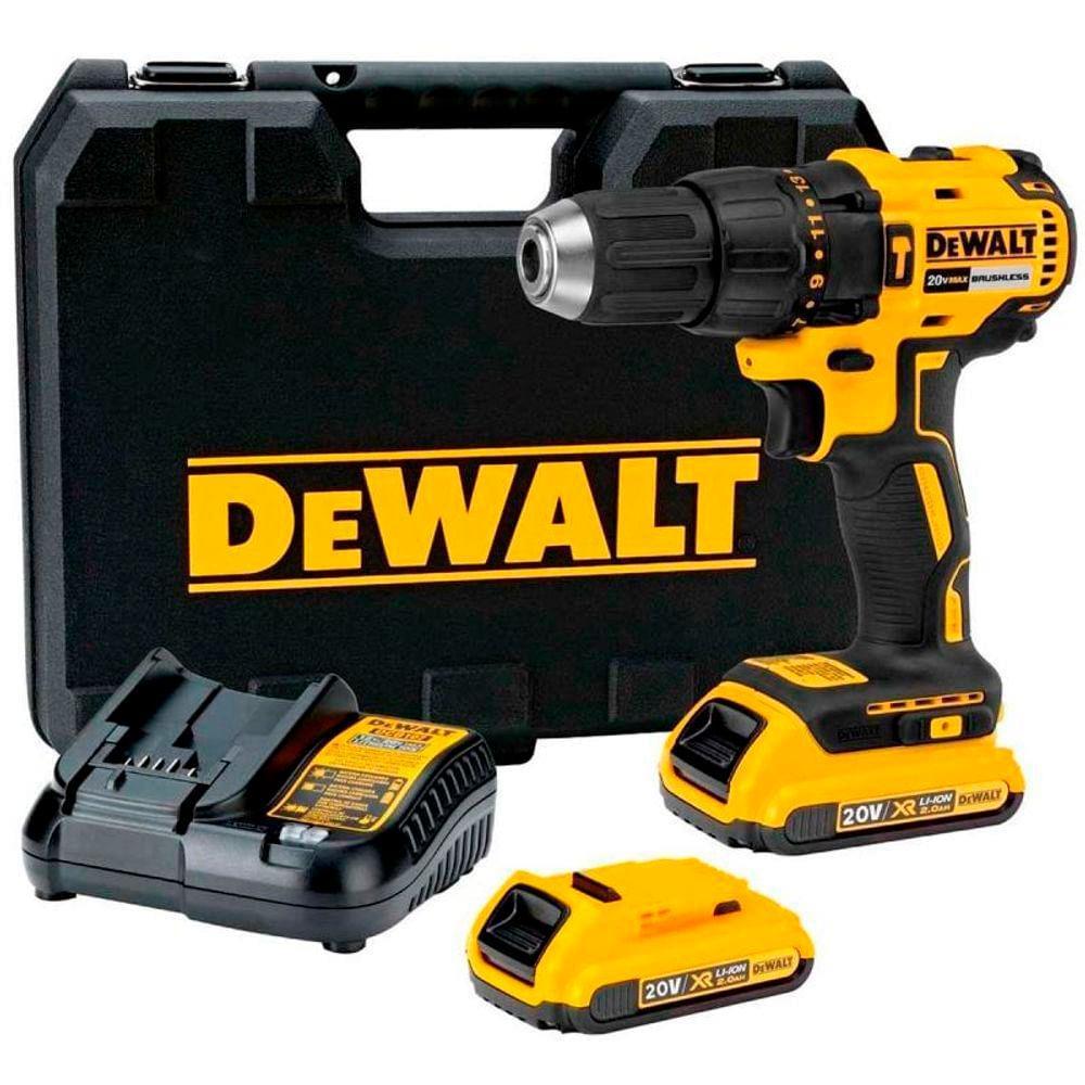 Parafusadeira Furad Impacto 20v Dcd778 1d2 Sem Fio Dewalt - Carrefour