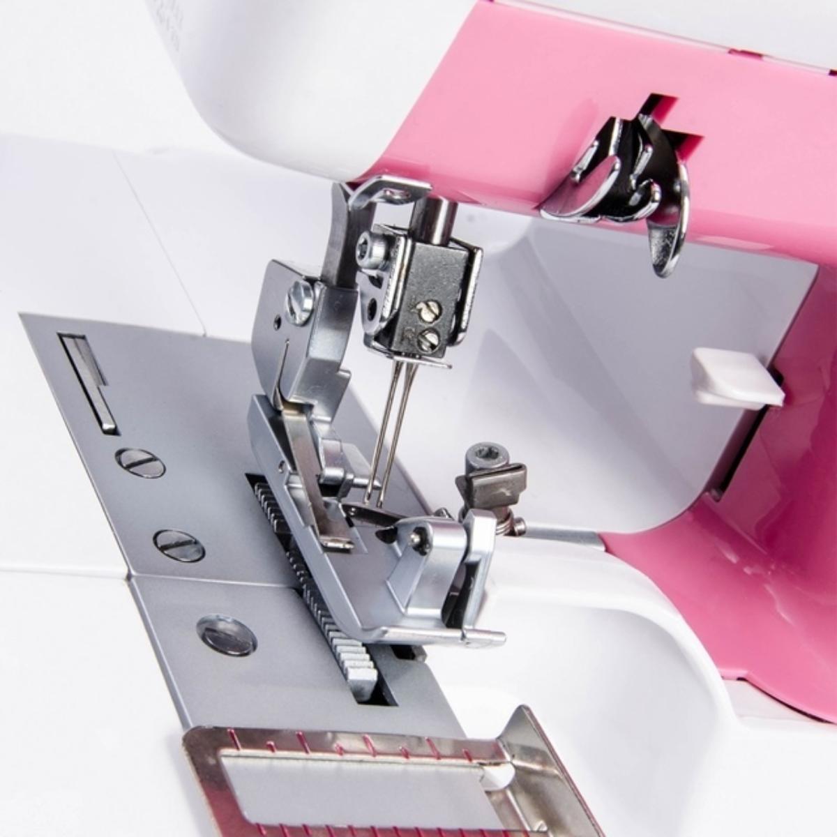 Maquina De Costura Overlock Sunspecial Rosa Ss-320 220v - Carrefour