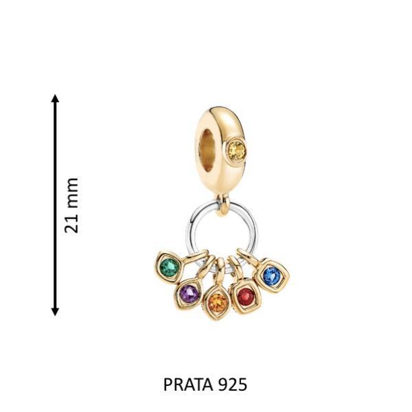 Berloque Jóias Do Infinito Prata 925 Vingadores Marvel - Carrefour