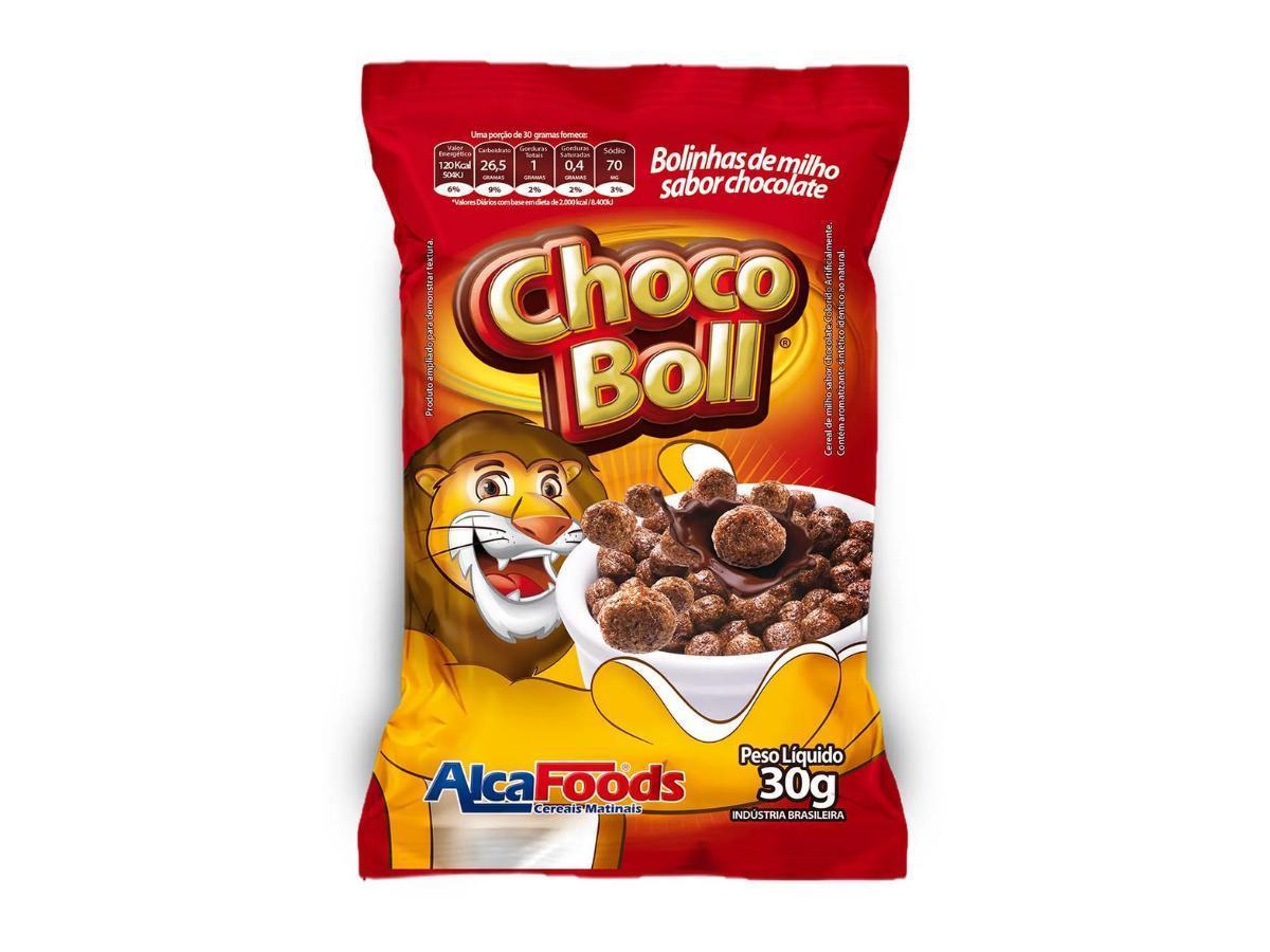 Cereal Sachê Choco Boll Alca Foods - Caixa Com 50 Unidades - Carrefour
