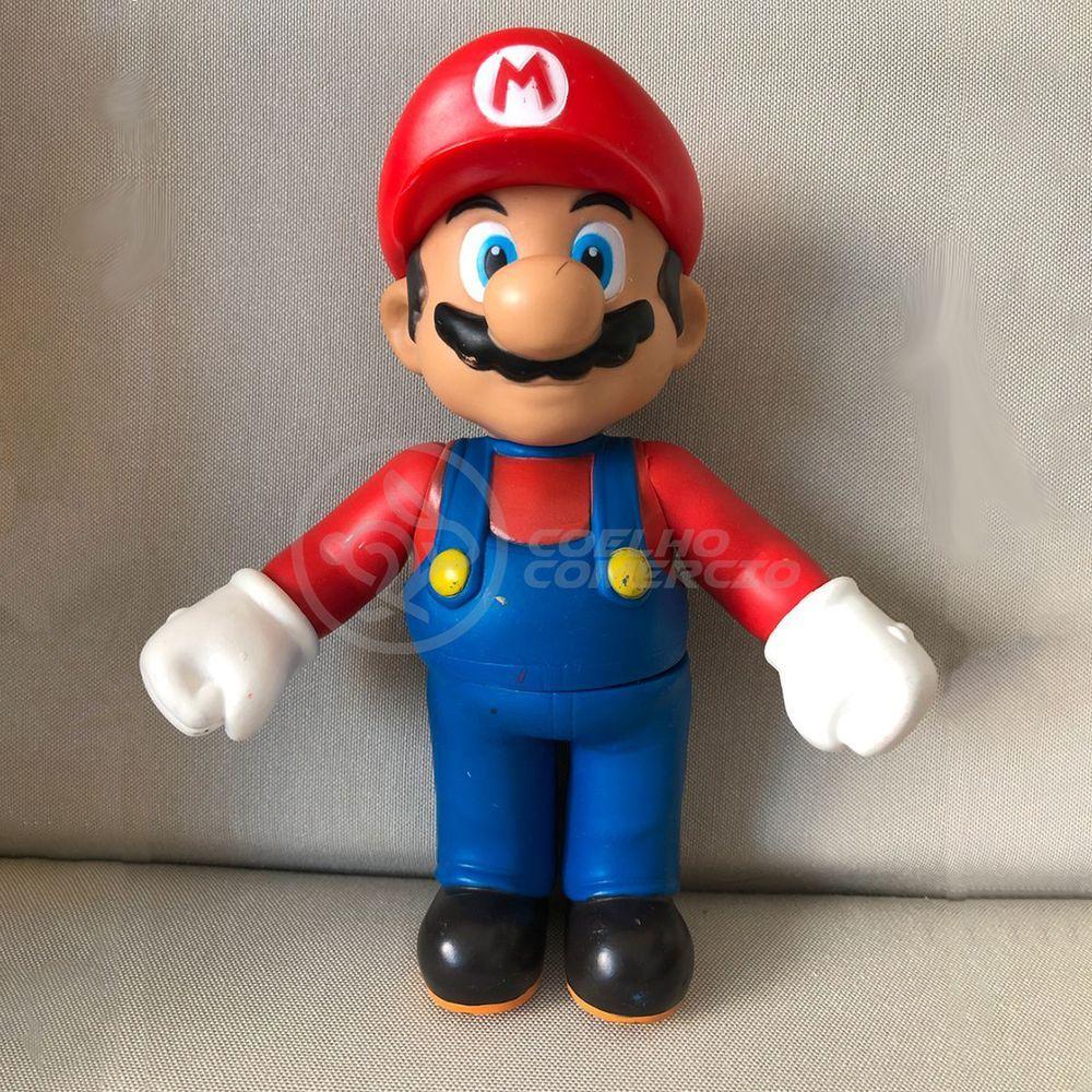 Boneco Mario Grande Super Size 23cm - Super Mario - Carrefour