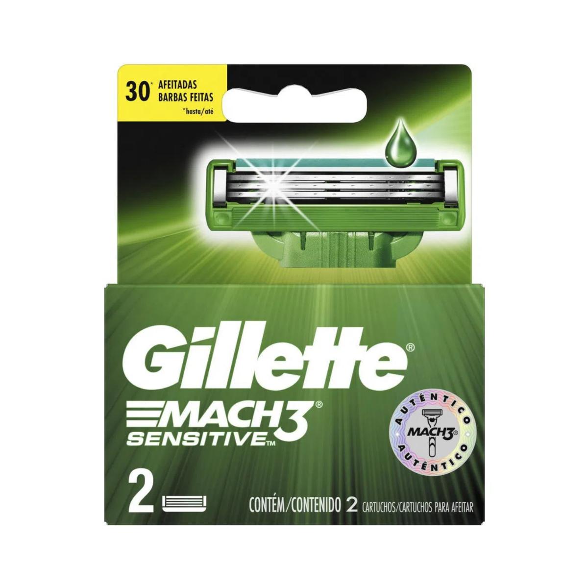 Explore os aparelhos e lâminas Gillette MACH3 Sensitive. O Gillette ...