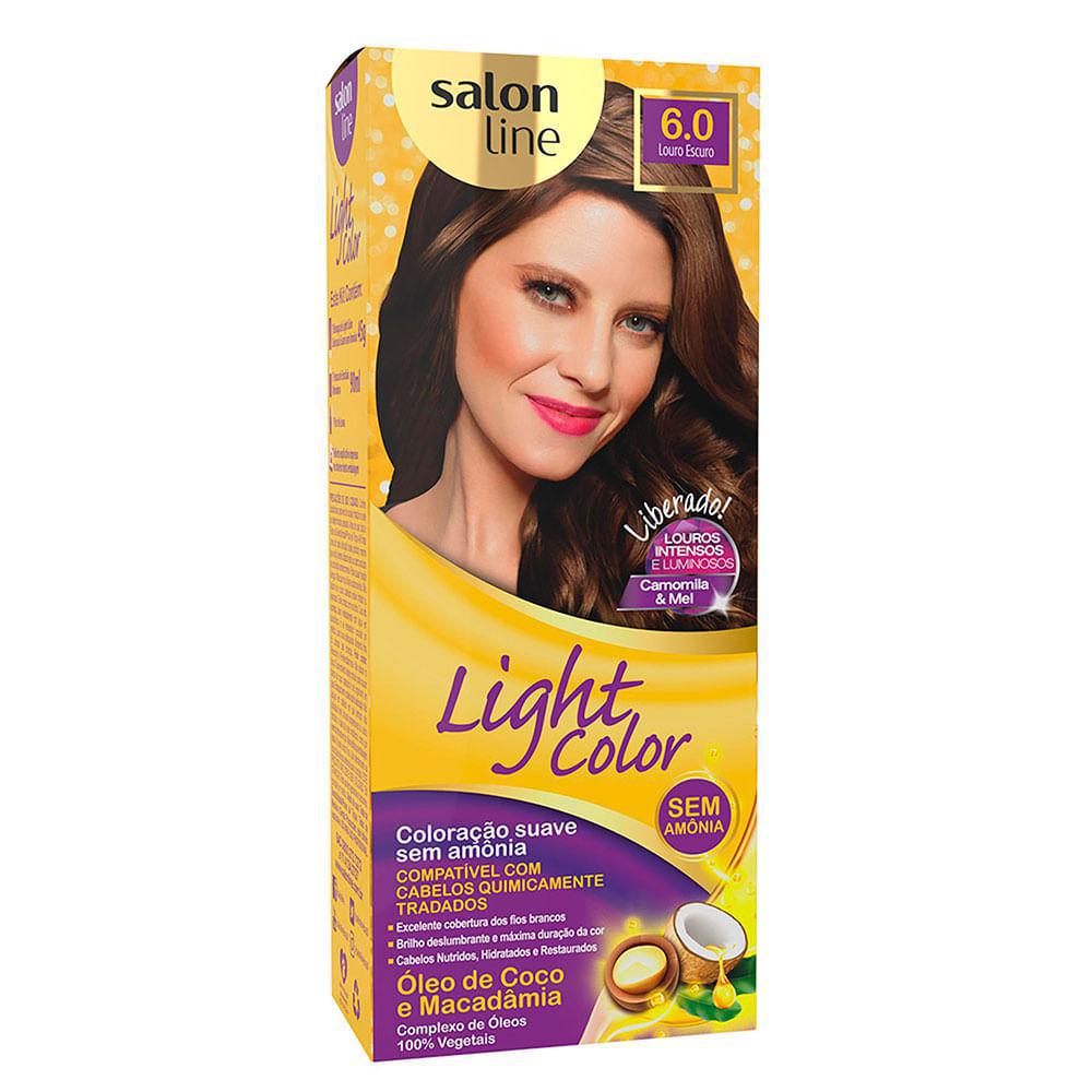 Salon Line Light Color Tonalizante 6.0 Louro Escuro - Carrefour