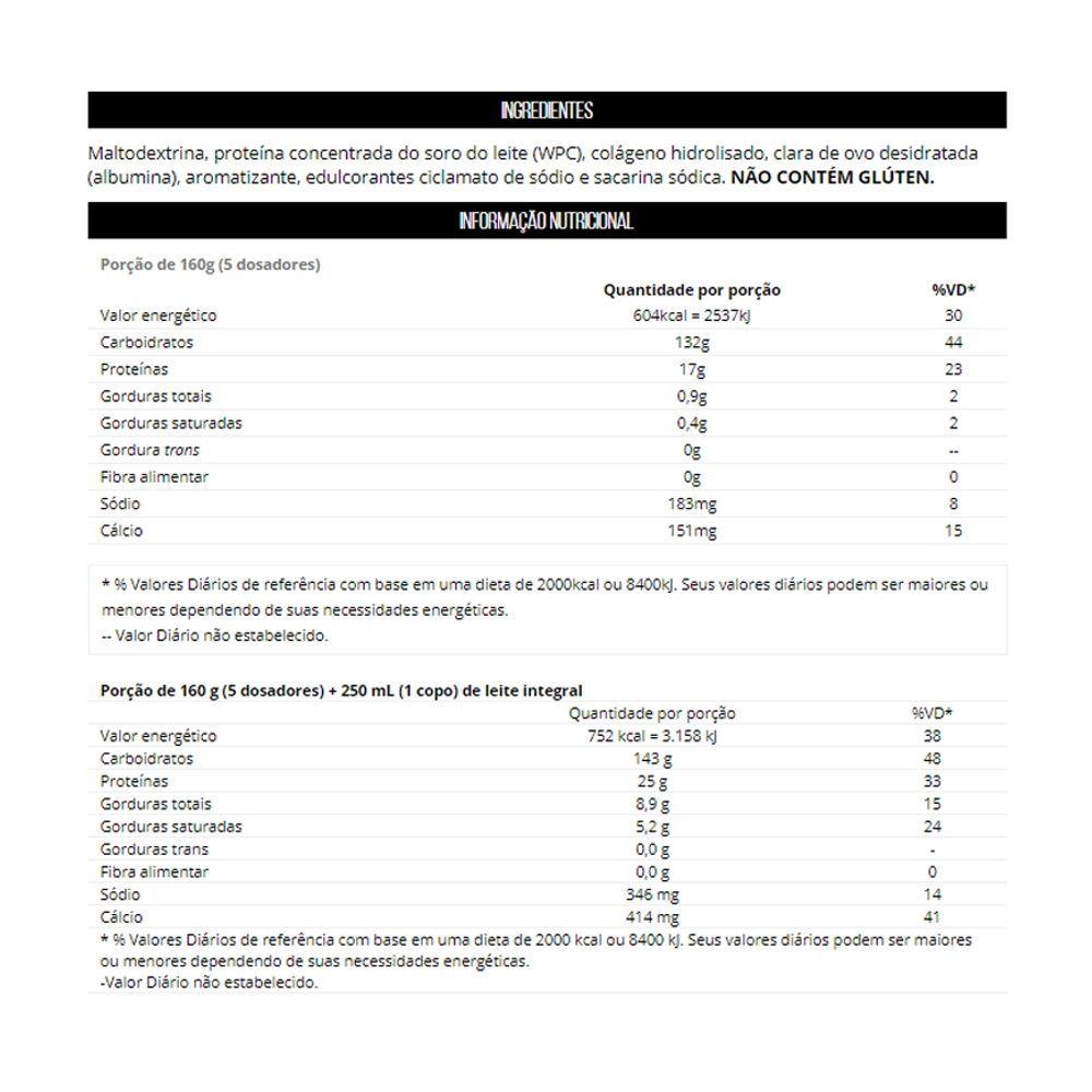 Kit 17500 3kg Baunilha + Deca Testona Com 60 Comprimidos - Carrefour