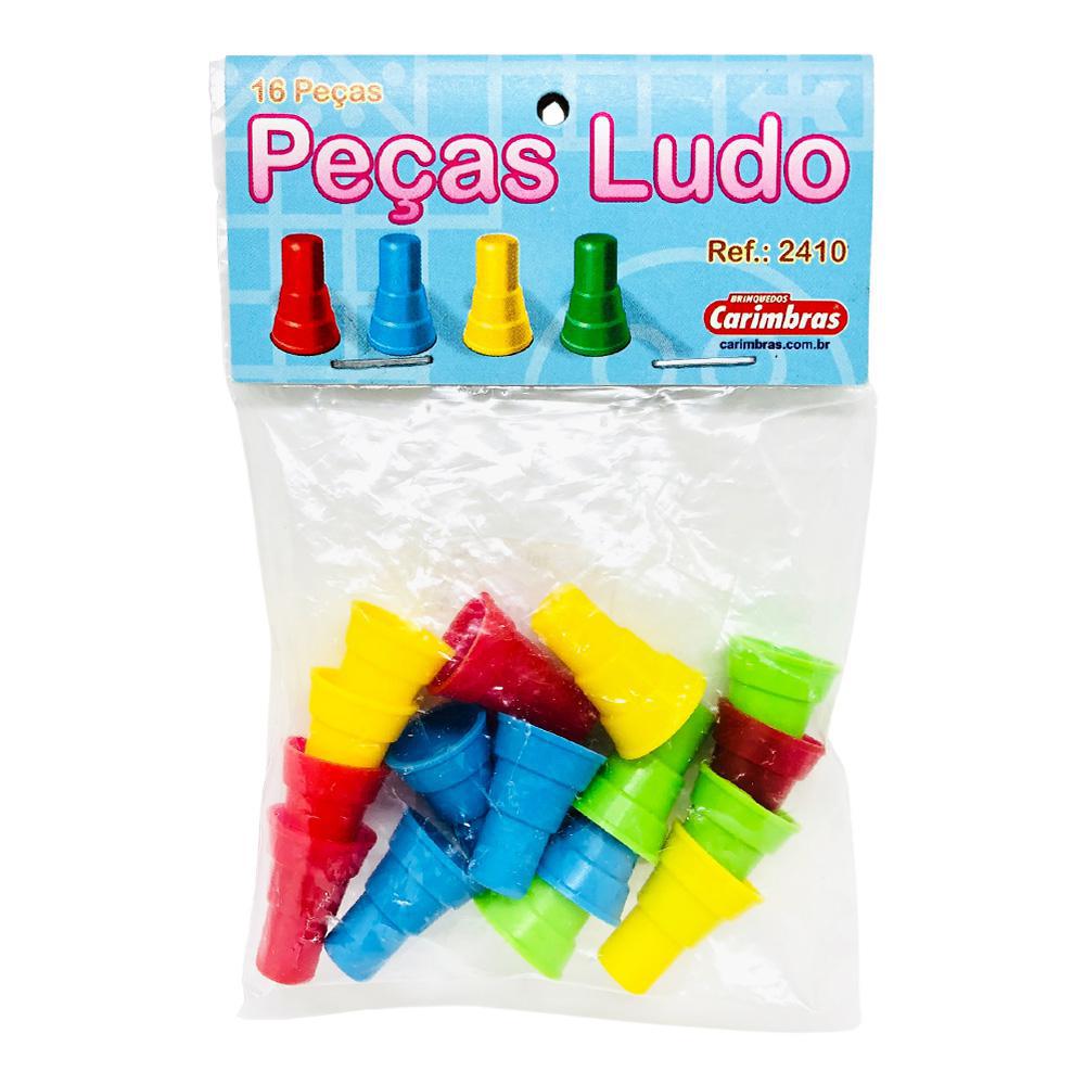 Peças Do Jogo De Ludo Para Tabuleiro Kit 16 Peças Em Plástico - Carrefour