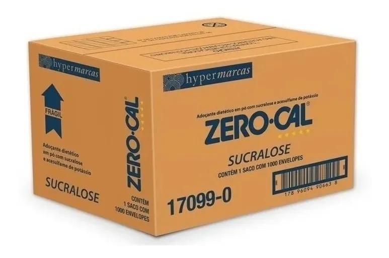 Adoçante Zero Cal Nova Formula Sucralose Com 1000 Sachê 0,6g - Carrefour