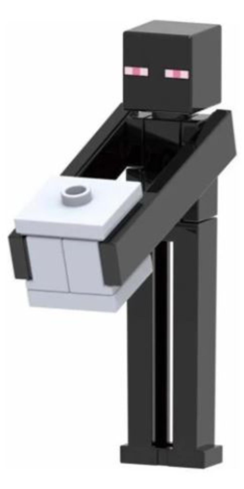 Boneco Minifigure Blocos De Montar Enderman Minecraft - Carrefour