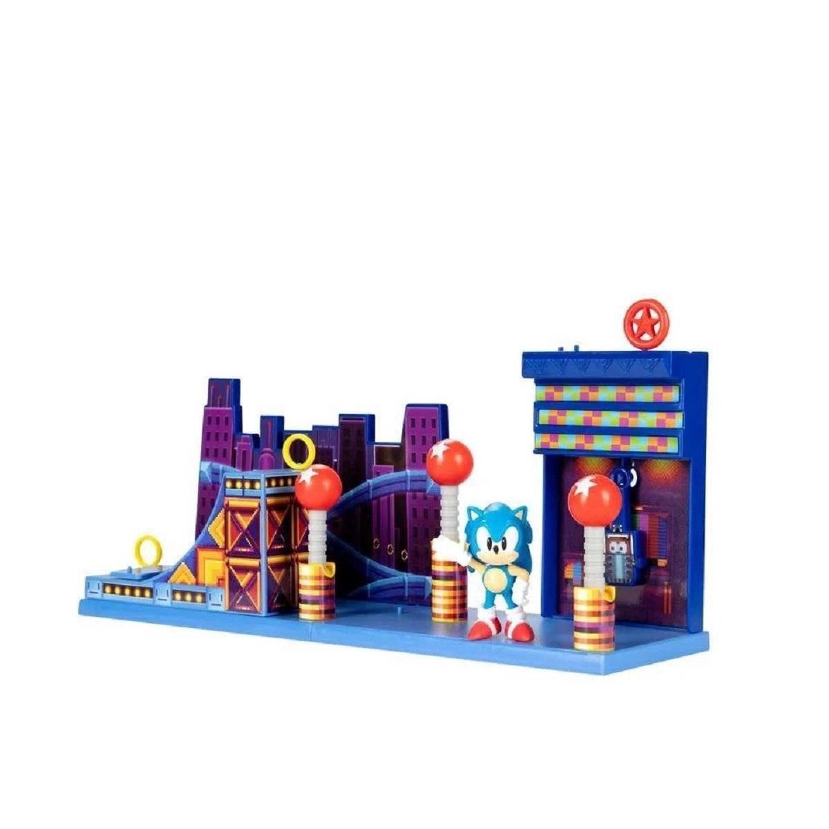 Brinquedo Sonic Fase Studiopolis Playset Cenario Candide - Carrefour Brinquedo Sonic Fase Studiopolis Playset Cenario Candide - Carrefour