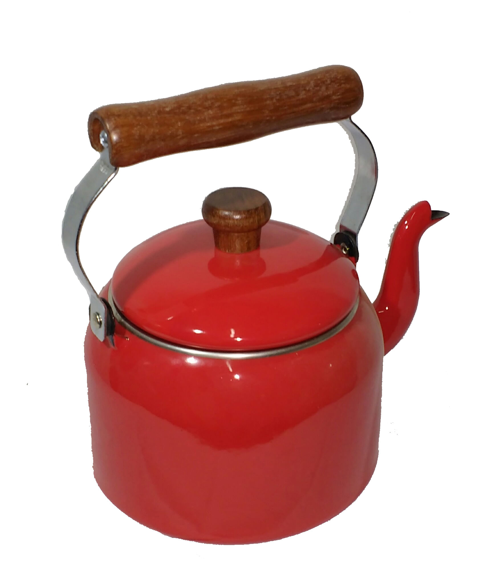 Chaleira Esmaltada Vermelha - 1,8 Litros - Carrefour