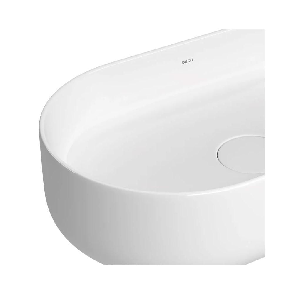 Cuba De Apoio Deca Slim 50x30 L.14050.17 Oval Branca - Carrefour