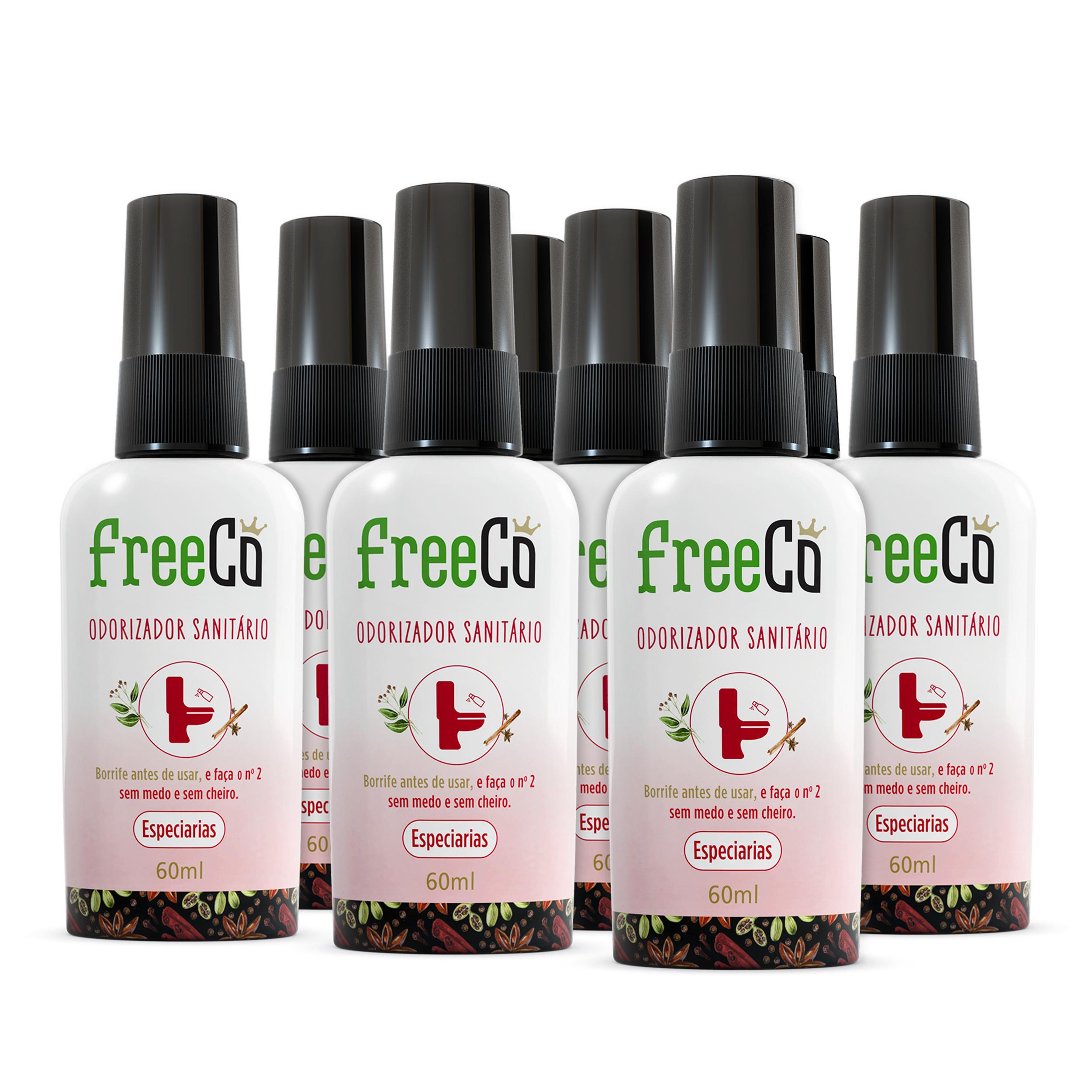 Kit 12 Bloqueador Odores Sanitários - Freecô Cravo E Canela - Carrefour