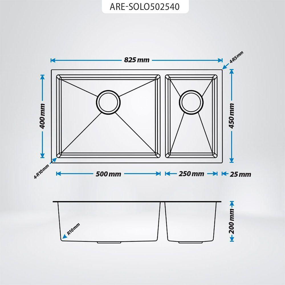 Kit Cuba Dupla 50x25x40 E Válvulas E Escorredor E Tampas - Carrefour
