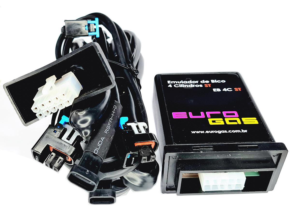 Emulador 4 Bicos Injetores Chicote Delphi Conectores Eurogas - Carrefour