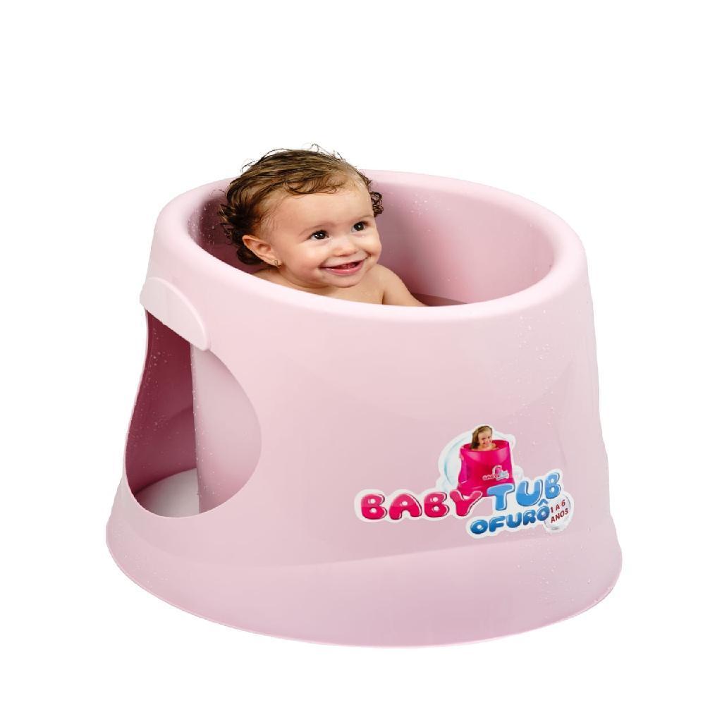 Ofuro Infantil Banheira Baby Tub Candy Rosa 1 A 6 Anos - Carrefour