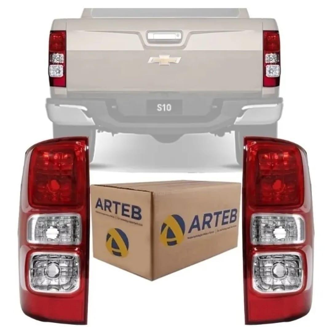 Par Lanterna Traseira S10 Ltz Com Led Original Arteb Vdg - Carrefour