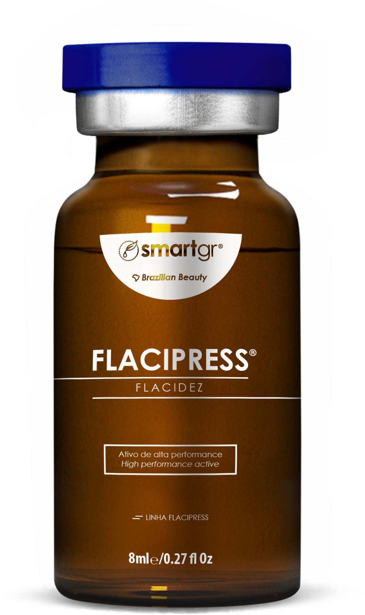 Flacipress - Flacidez Cutânea - 5 Frascos De 8 Ml Smart Gr - Carrefour