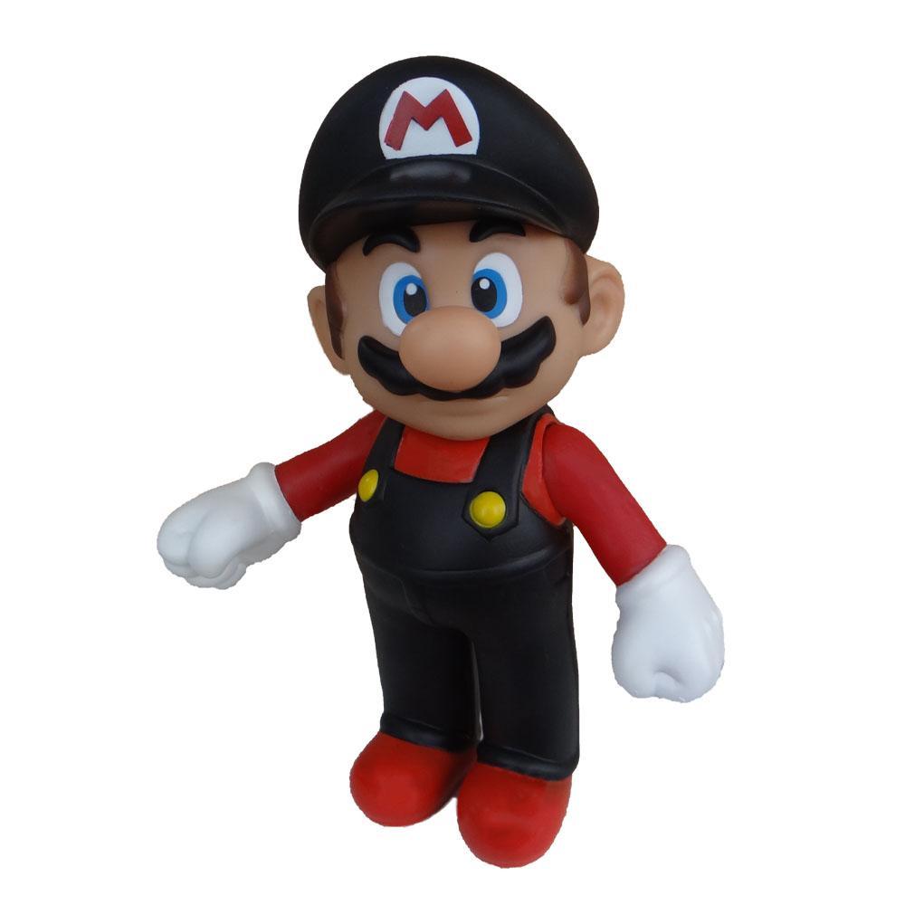 Kit 3 Bonecos Grandes Super Mario Preto, Luigi E Yoshi - Carrefour
