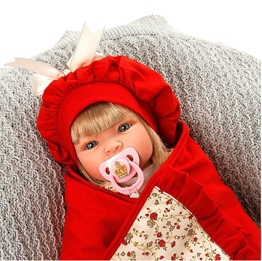 Boneca Bebê Reborn Maitê Cegonha Reborn Dolls Com 23 Itens - Carrefour