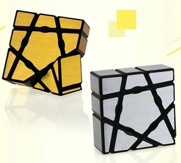 Cubo Mágico Ghost Dourado 3d Mutável 1x3x3 - Carrefour