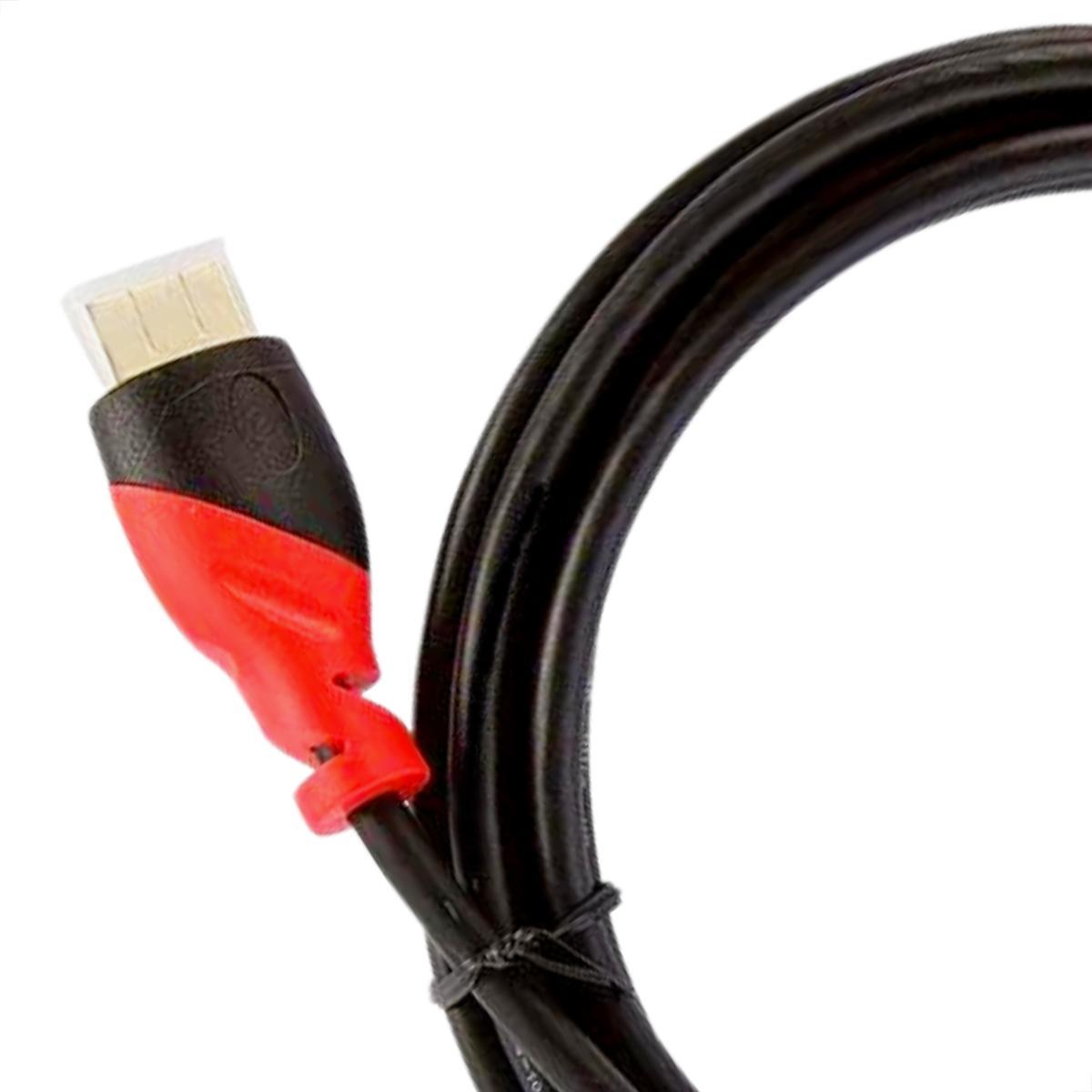 Cabo Micro Hdmi Para Hdmi 2.0 Ultra Hd 3d, 10 Metros - Carrefour