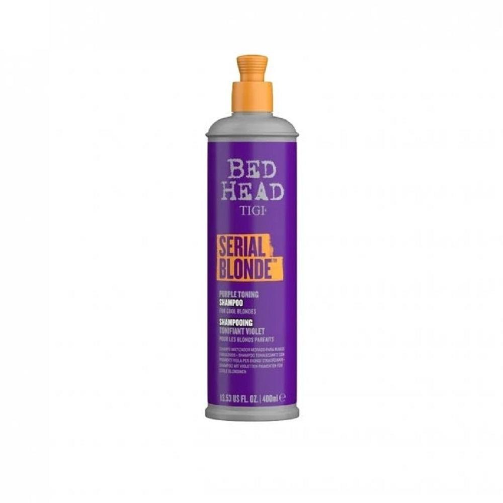 Bed Head Serial Blonde Purple Toning Shampoo Matizador 400ml - Carrefour