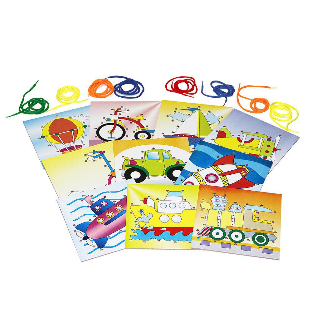 Alinhavos Meios De Transporte Madeira - 1064 - Carlu - Carrefour