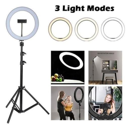 Iluminador Ring Light Led 10 Polegadas Profissional Tripé - Carrefour