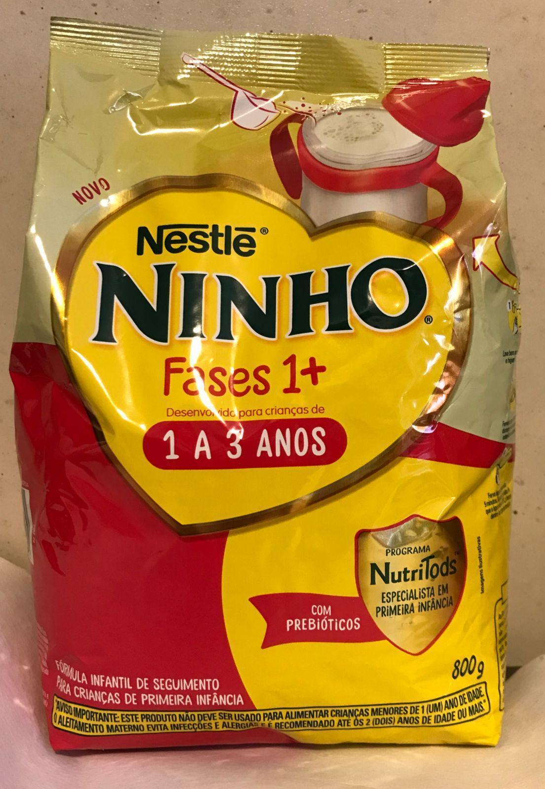 Kit 2 Ninho Fases 1+ 1 A 3 Anos Formula Infantil 800g Sachê - Carrefour