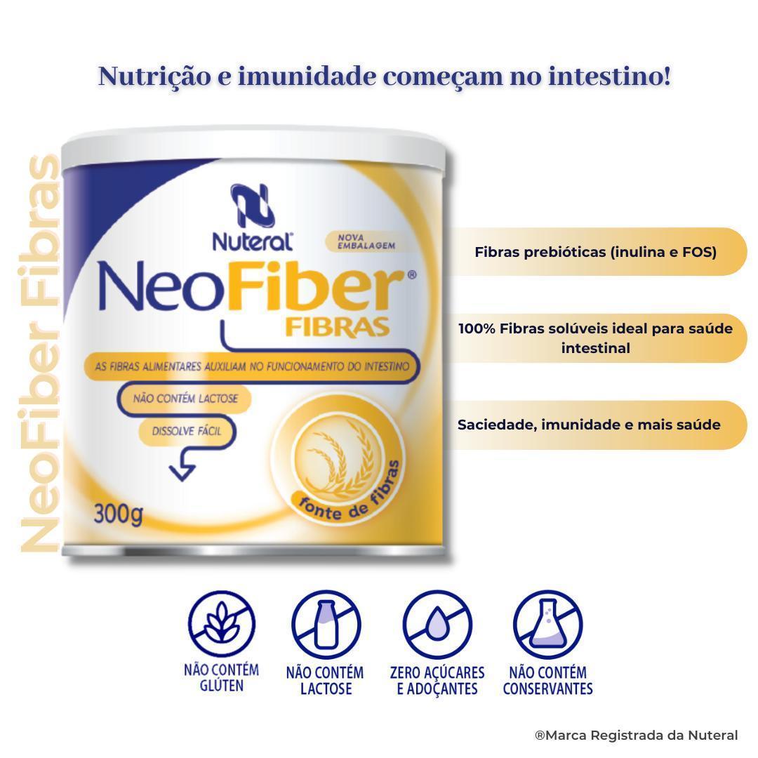 Neofiber Fibras, Lata Com 300g. Sem Sabor. Fonte De Fibras. - Carrefour