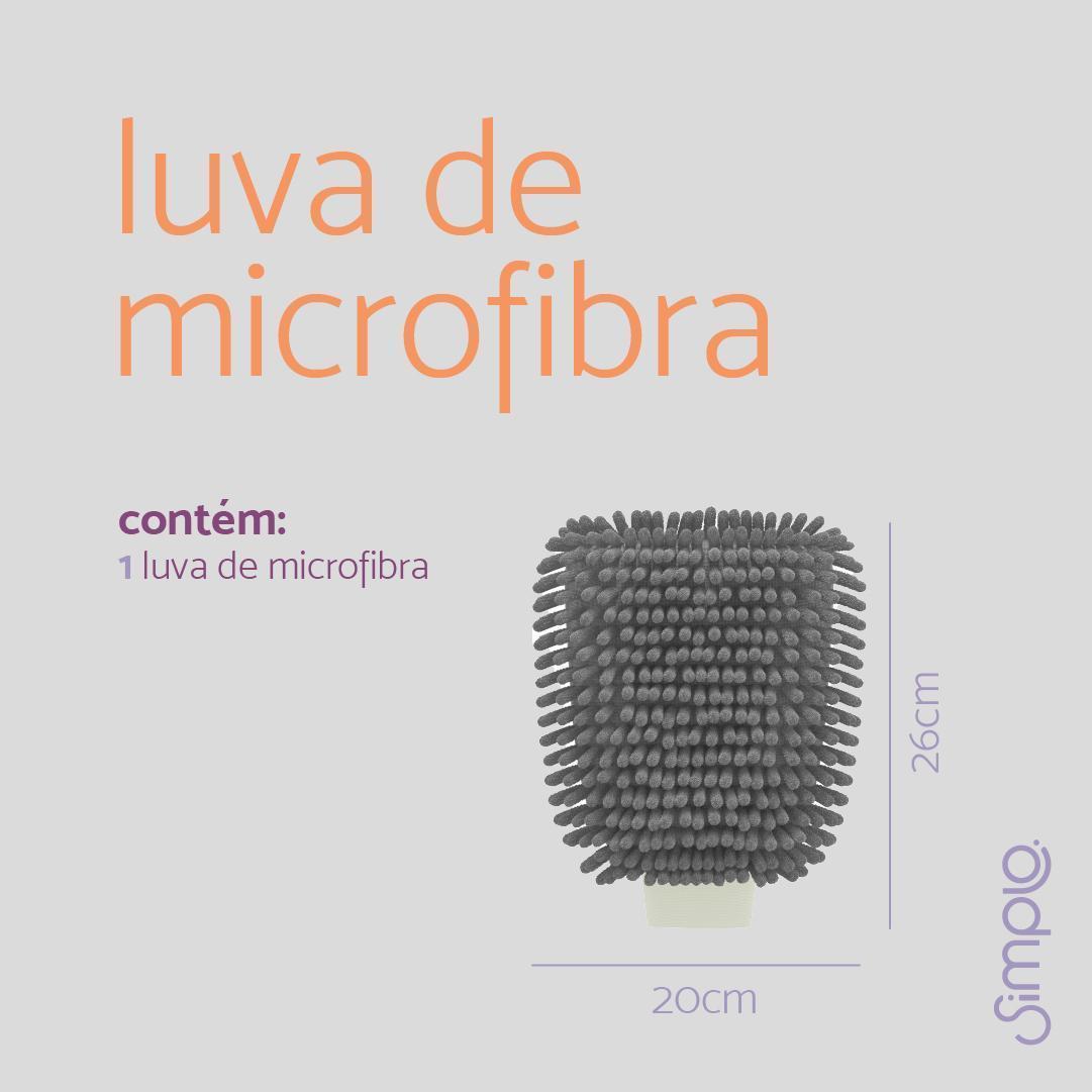 Luva De Microfibra Multiuso - Simplo - Carrefour