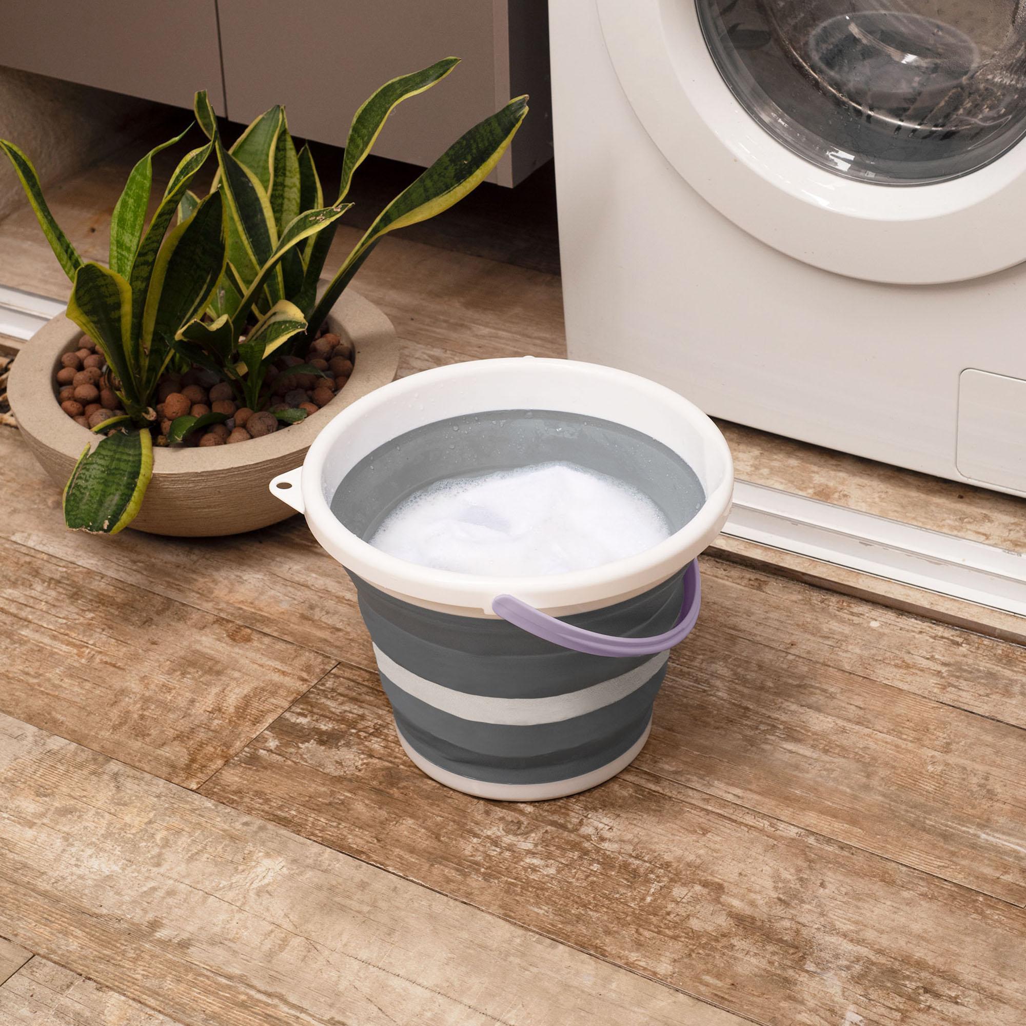 Balde Dobrável De Plástico 5 Litros - Simplo - Carrefour