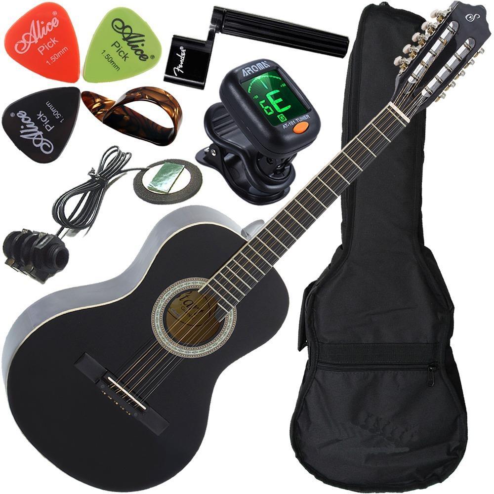 Kit Viola Caipira Elétrica Com Capa Acessórios Vs14 Giannini - Carrefour