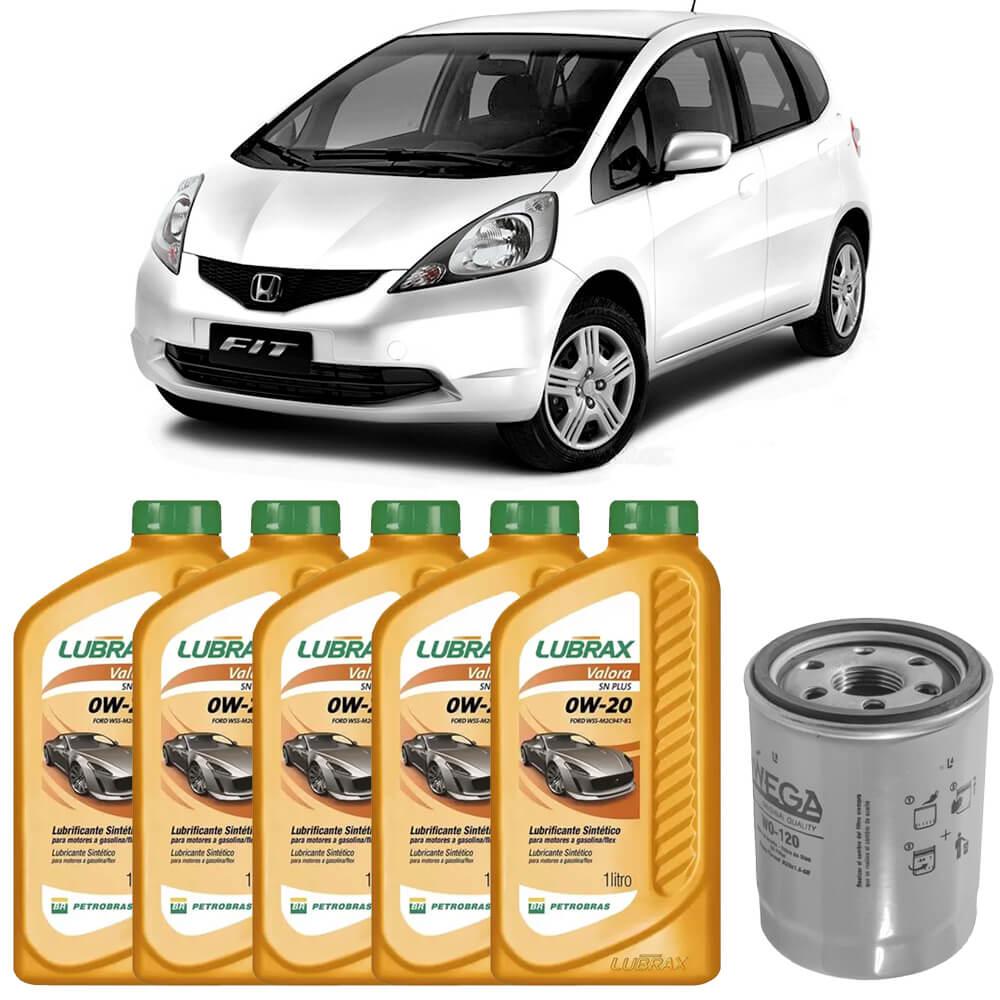 Kit Óleo 0w20 Valora Plus Lubrax+ Filtro Óleo Fit 1.4 1.5 - Carrefour