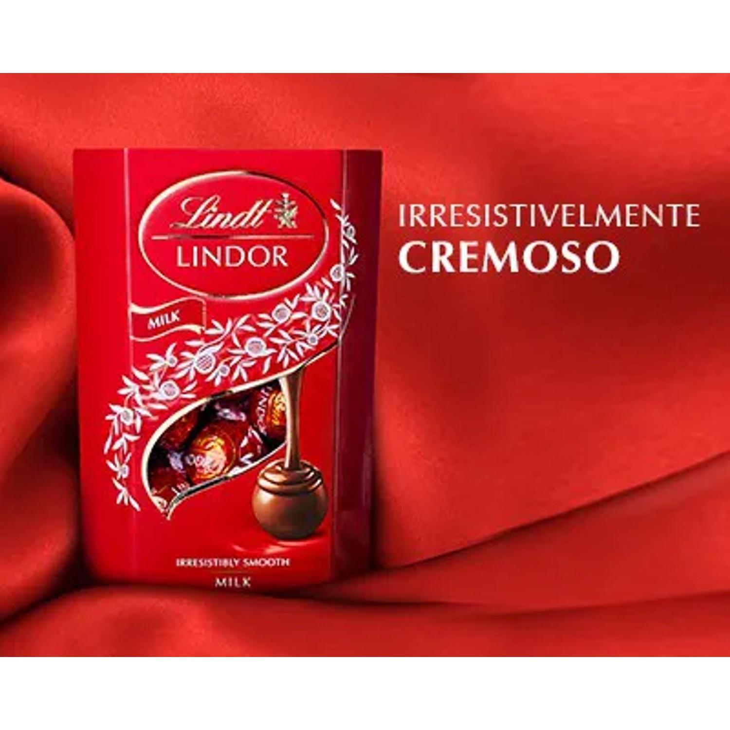 Chocolate Ao Leite Lindt Lindor Mini Balls 75g (4 Unidades) - Carrefour