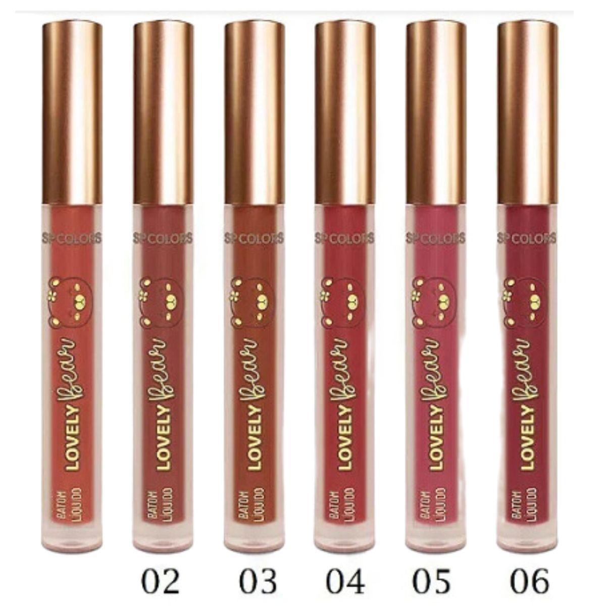 Batom Liquido Lovely Bear - Sp Colors - Carrefour