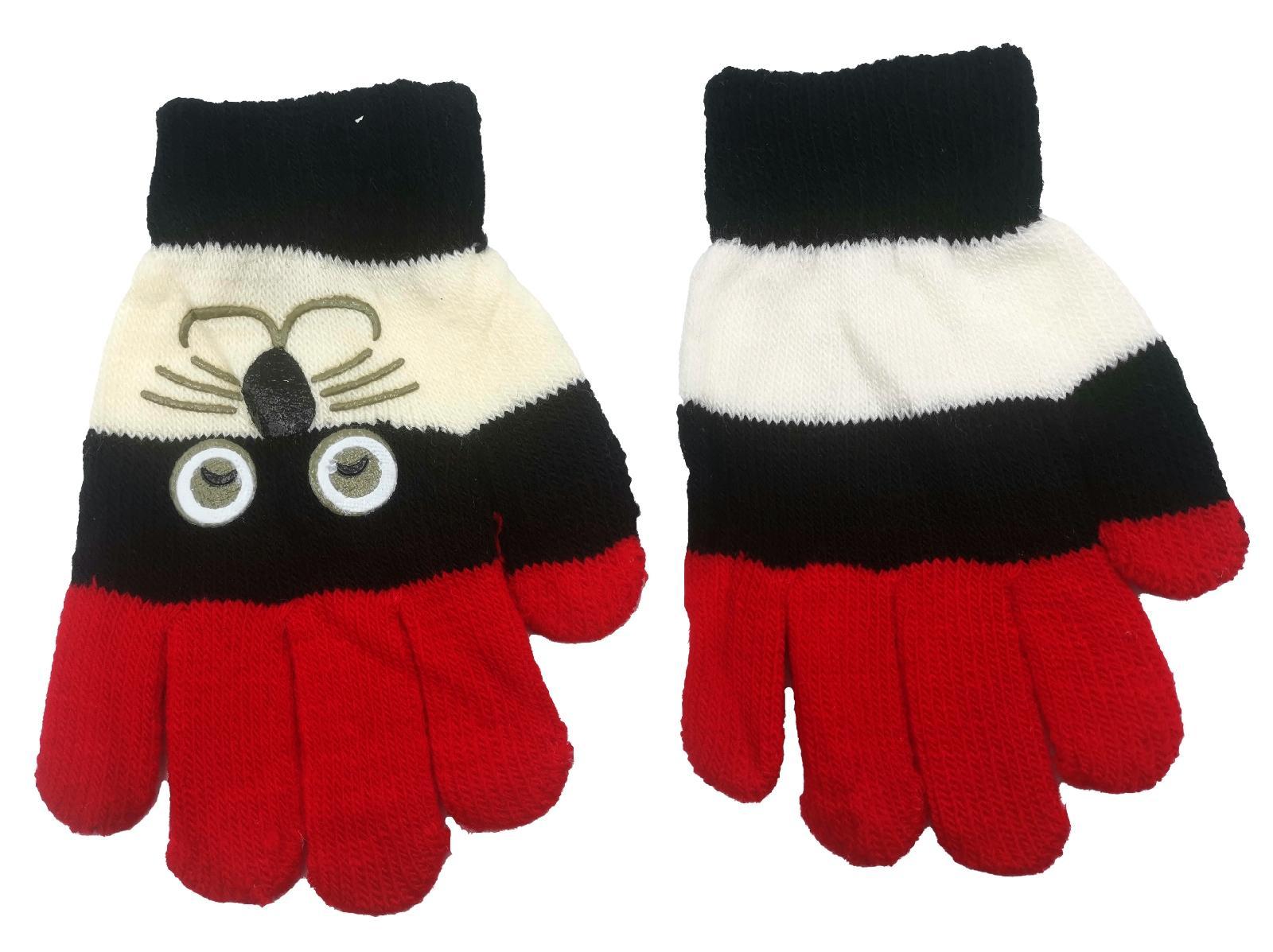 Luva Infantil Inverno Bichinho Gatinha Quente 3 A 8 Anos - Carrefour