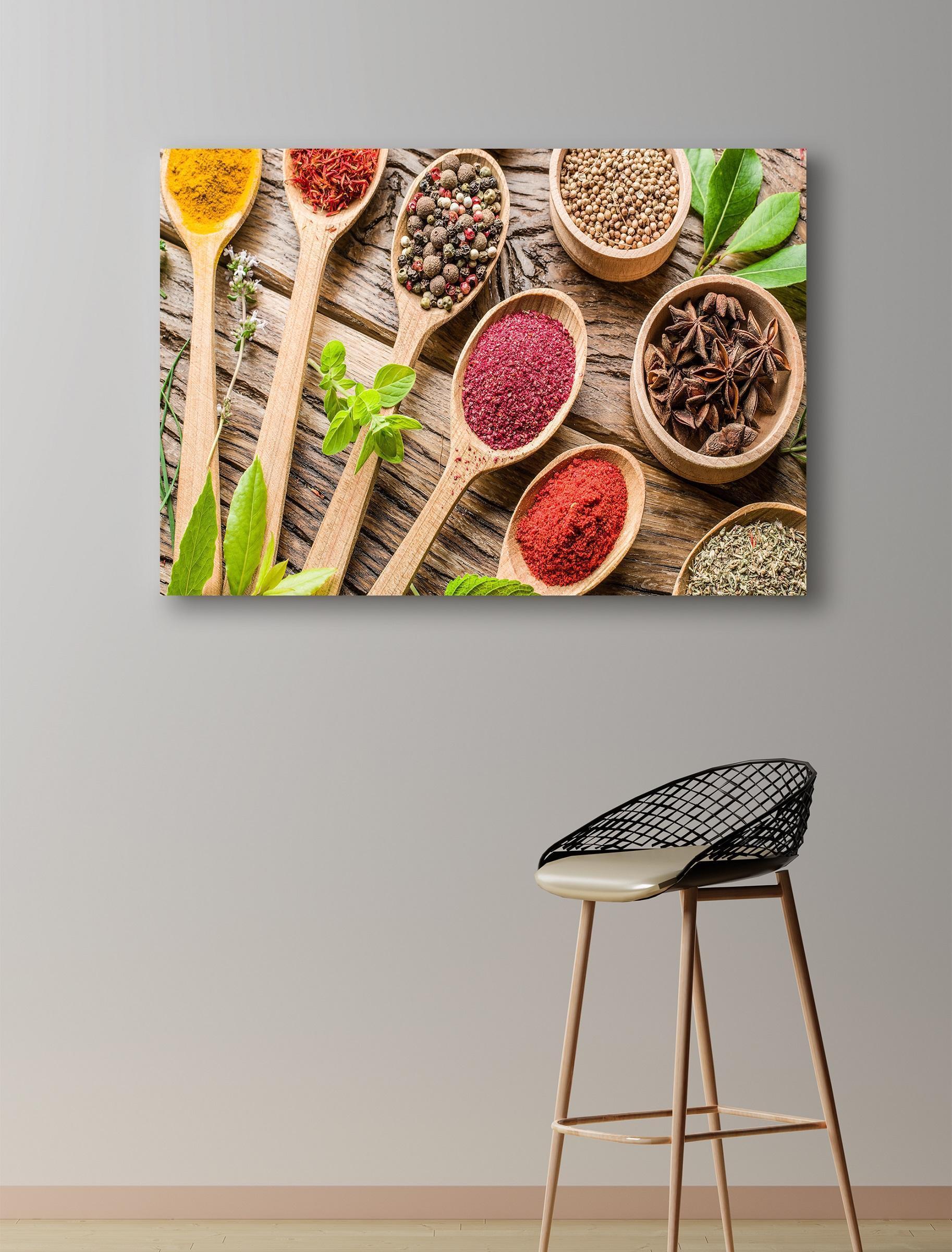 Quadro Tempero Condimento Decoração Para Cozinha Restaurante - Carrefour