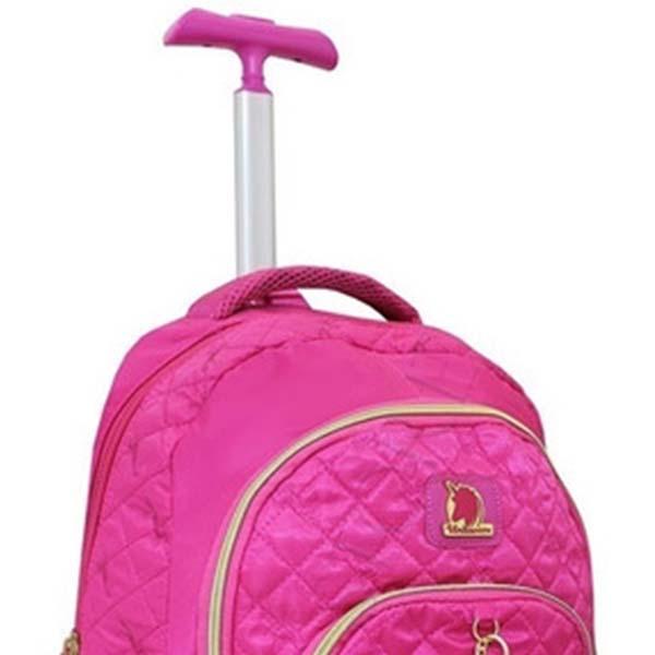 Mochilete Escolar 4 Rodas Meninas Unicórnio Escolar Notebook - Carrefour