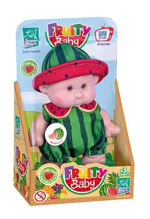Boneca Bebe Com Cheirinho Fruity Baby Melancia Vinil 22 Cm - Carrefour