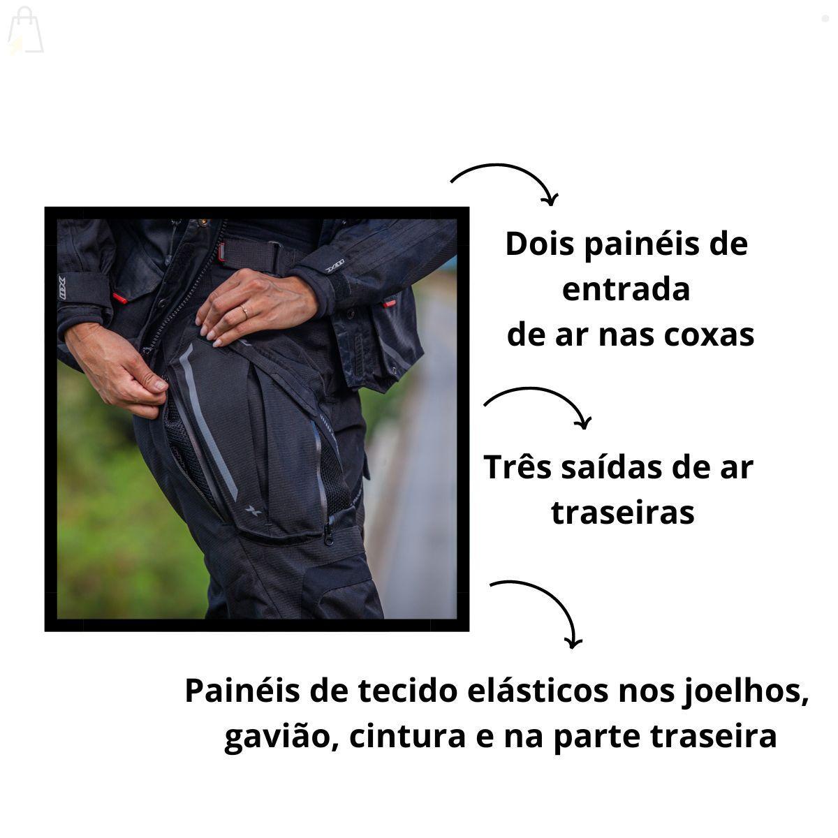 Calça Moto Motociclista Impermeável Montano X11 Feminina - Carrefour