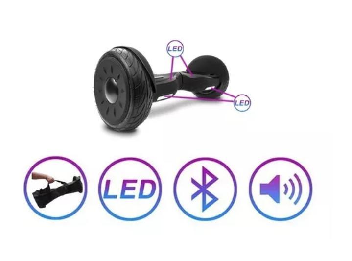 Hoverboard Hip Hop 10 Polegadas Skate Elétrico - Carrefour Hoverboard Hip Hop 10 Polegadas Skate Elétrico - Carrefour