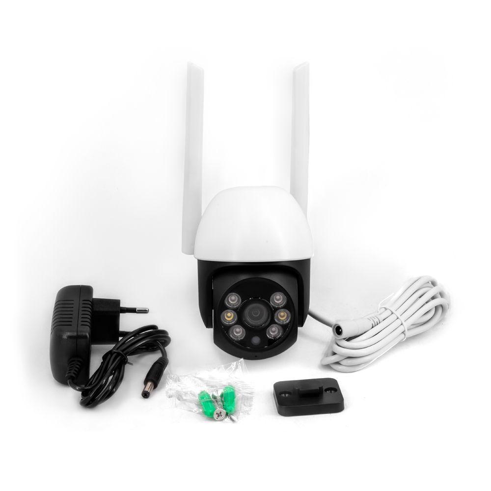 Câmera Wifi Externa Full Hd 2k Speed Dome Alexa E Google - Carrefour