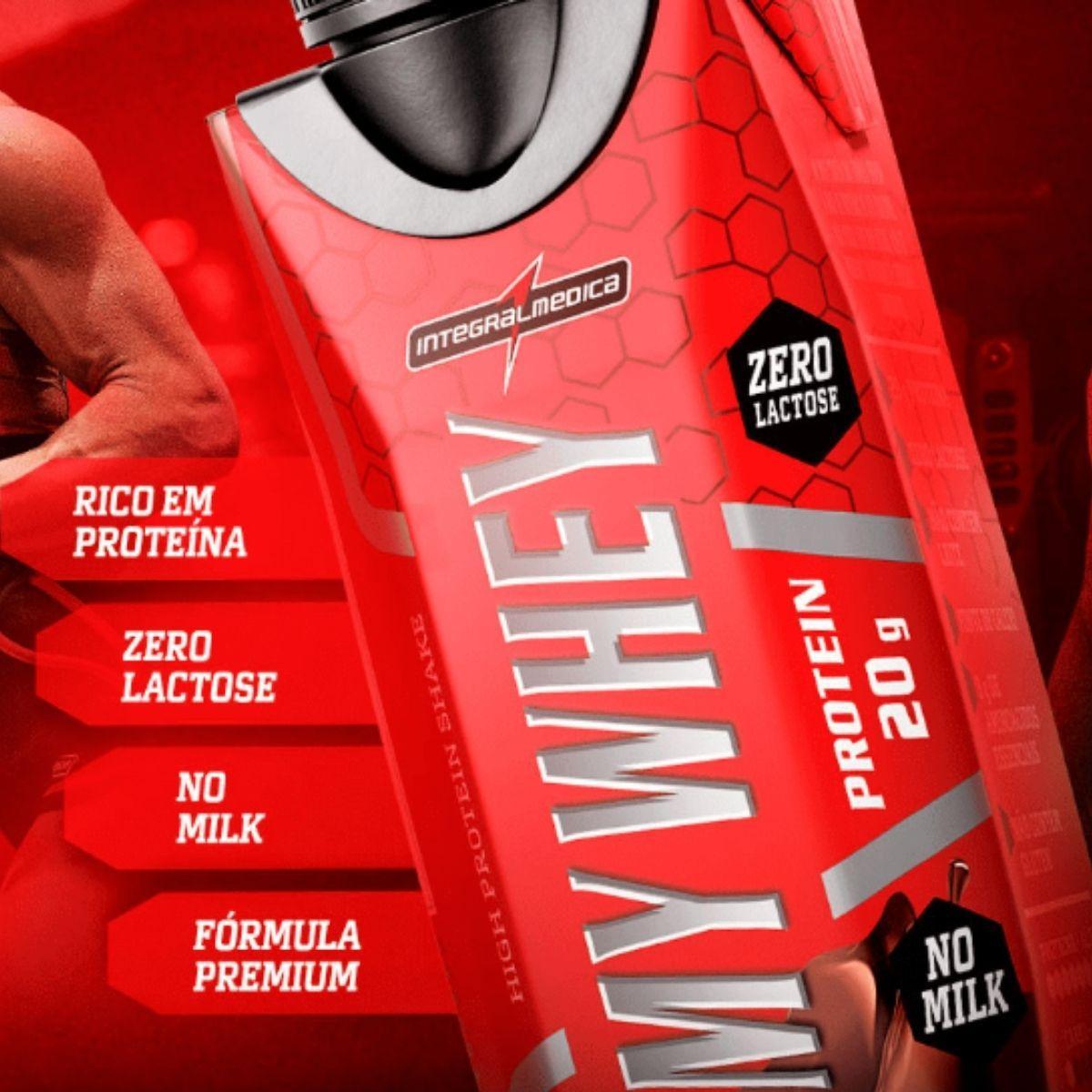 My Whey Protein Bebida Integralmédica Zero Lactose 6x250ml - Carrefour