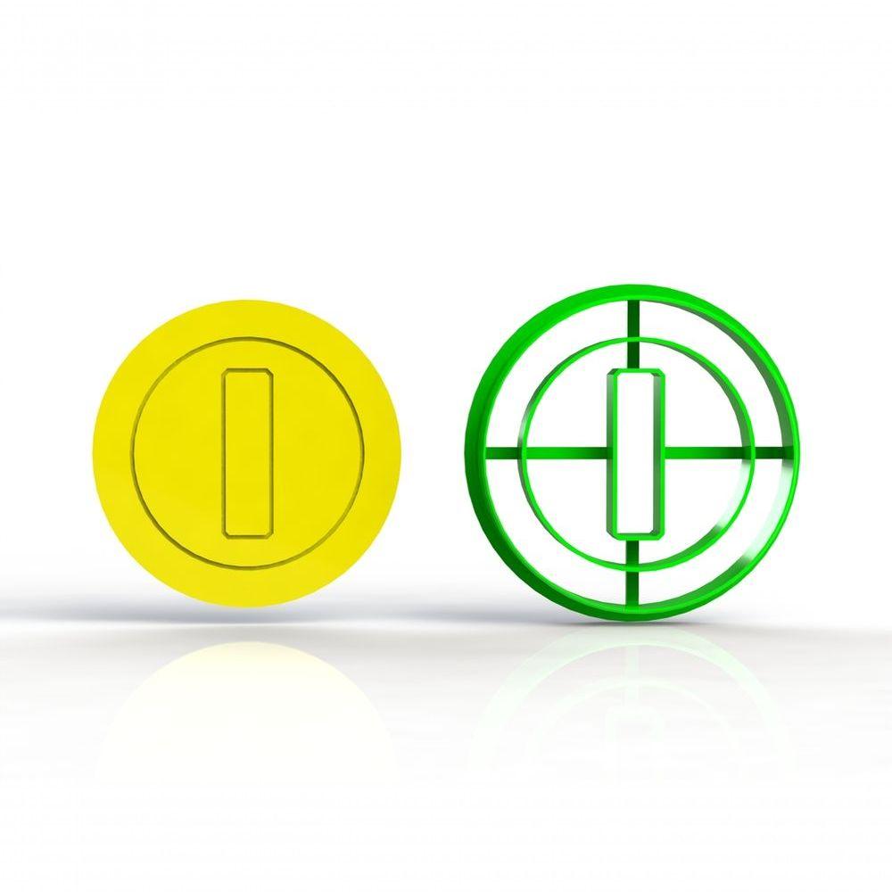 Cortador Super Mario - Moeda Modular Tamanho 6 Cm - Carrefour