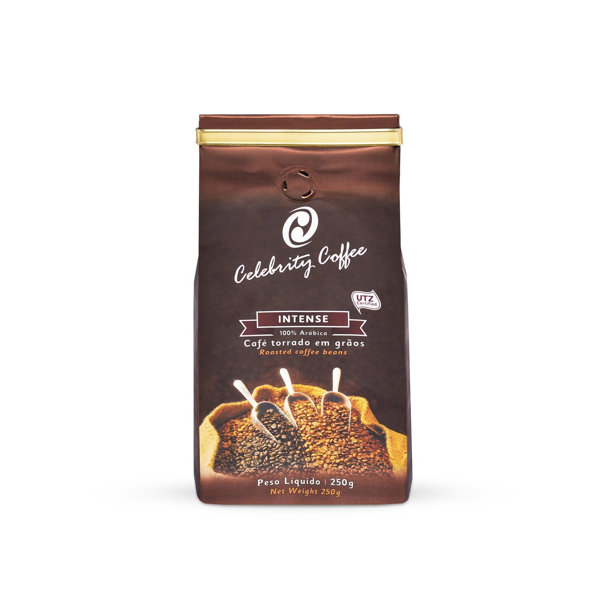 Café Especial Celebrity Coffee Intense - Grão - 250g - Carrefour