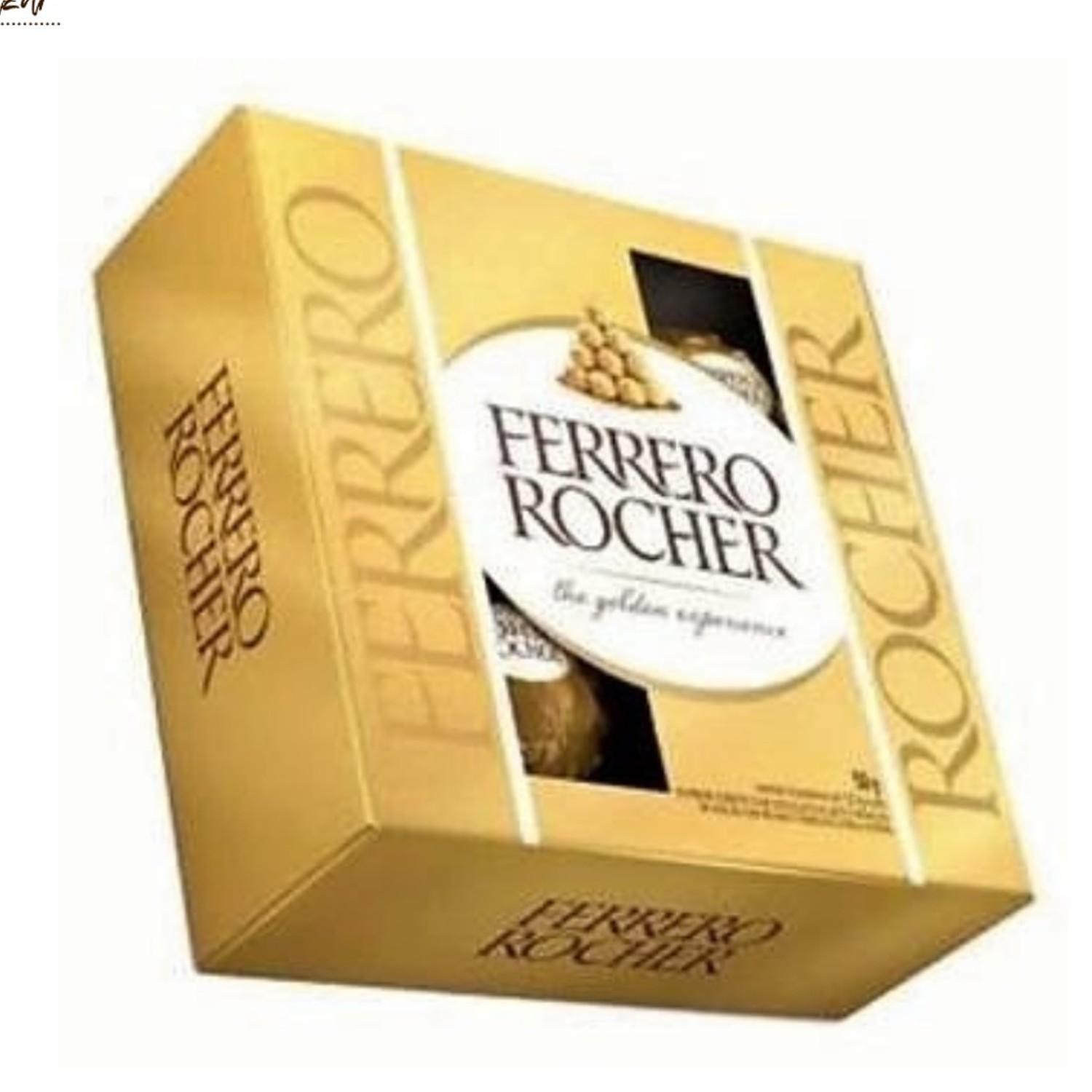 Bombom Ferrero Rocher 50g (12 Caixas - 48 Bombons) - Carrefour