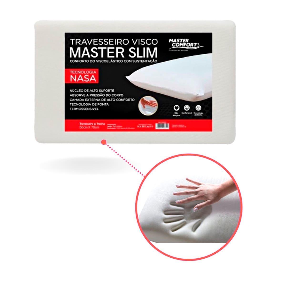 Travesseiro Nasa Ortopédico Anatômico Conforto Personalizado - Carrefour